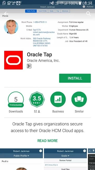 Oracle Fusion HCM: Configure Oracle Mobile Application ( Oracle TAP )