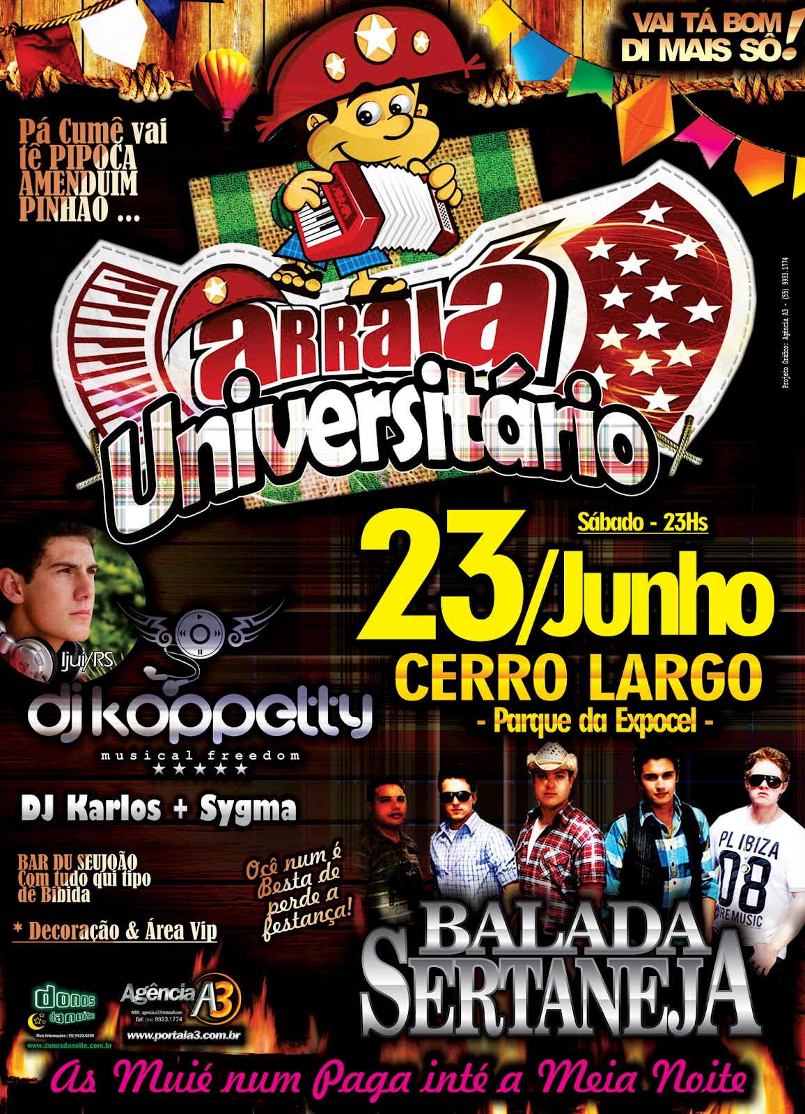 ::Agência A3::: CARTAZES de FESTAS