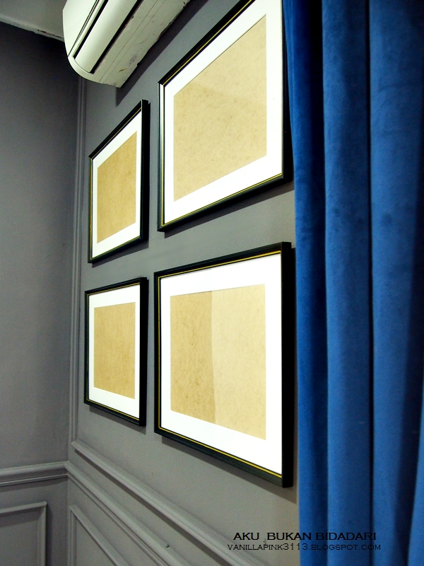 aku bukan bidadari: Projek make-over bilik tidur : TIPS gantung frame