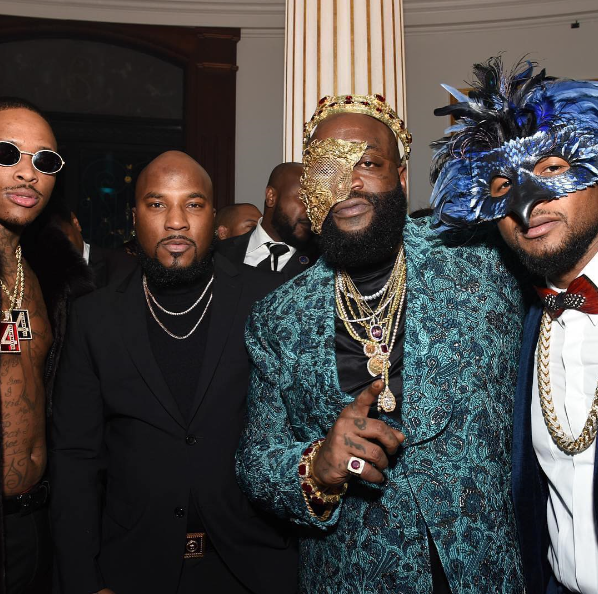 Photos from Rick Ross' star studded birthday party