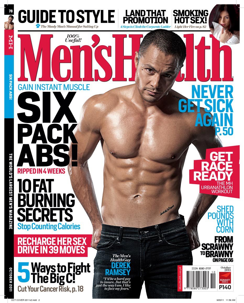 DEMIGODS: Derek Ramsay for Men's Health PH