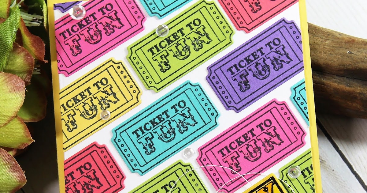 Ticket to Fun! | The Things I Do With Paper