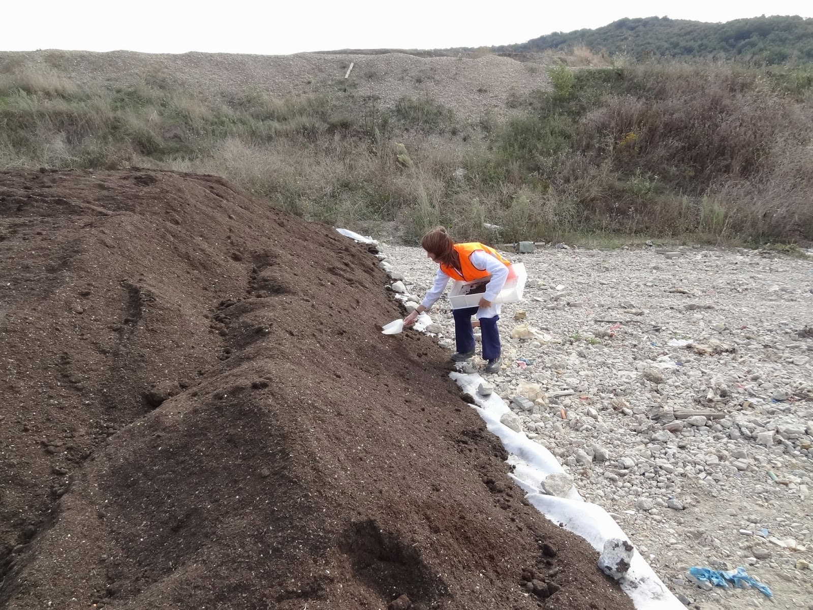 PROYECTO "TECNOSUELOS GARDELEGI": 3) ACOPIO DE MATERIALES Y PRIMER MUESTREO
