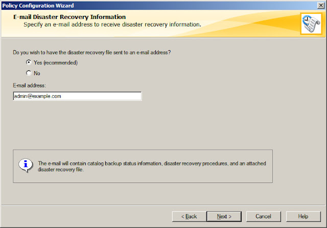 Symantec Netbackup 75 Create A Catalog Backup Policy Itzgeek