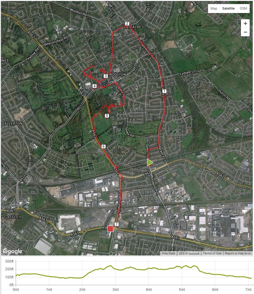 Maghull Meanders: Woolton Ridge and Camp Hill (#3 of 7 Liverpool Hills)