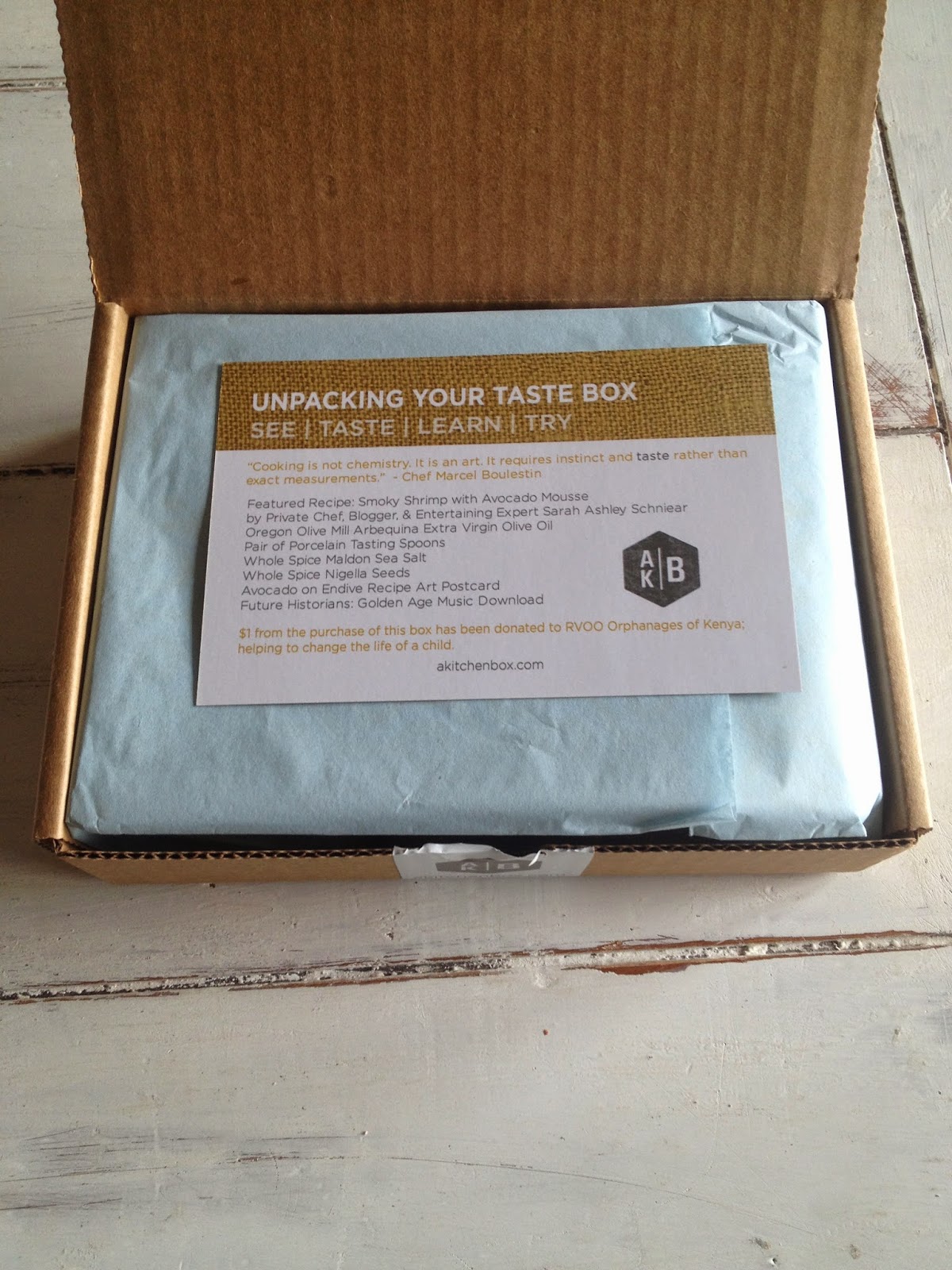 glitter and garnish: April 2014 - A Kitchen Box Review!