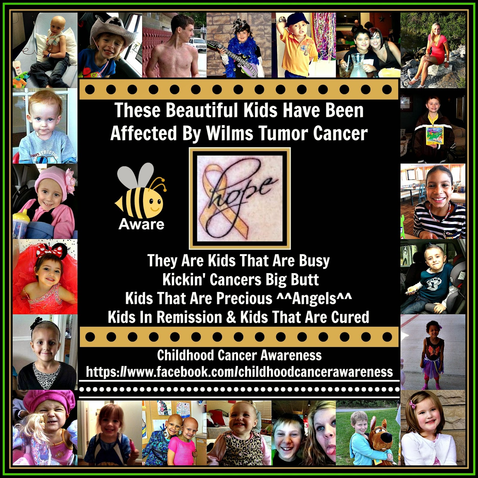 Childhood Cancer Awareness: Wilm's Tumor Awareness