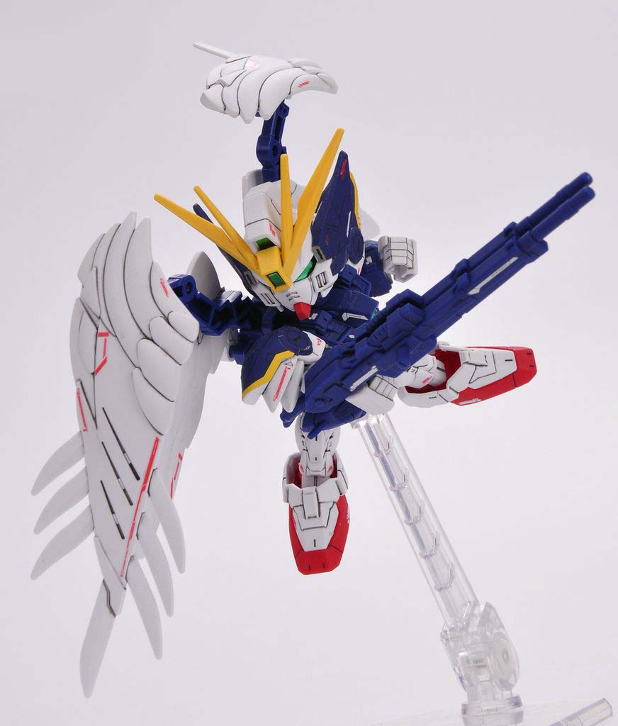 GUNDAM GUY: SD Gundam EX-STANDARD Wing Gundam Zero EW - Review Images