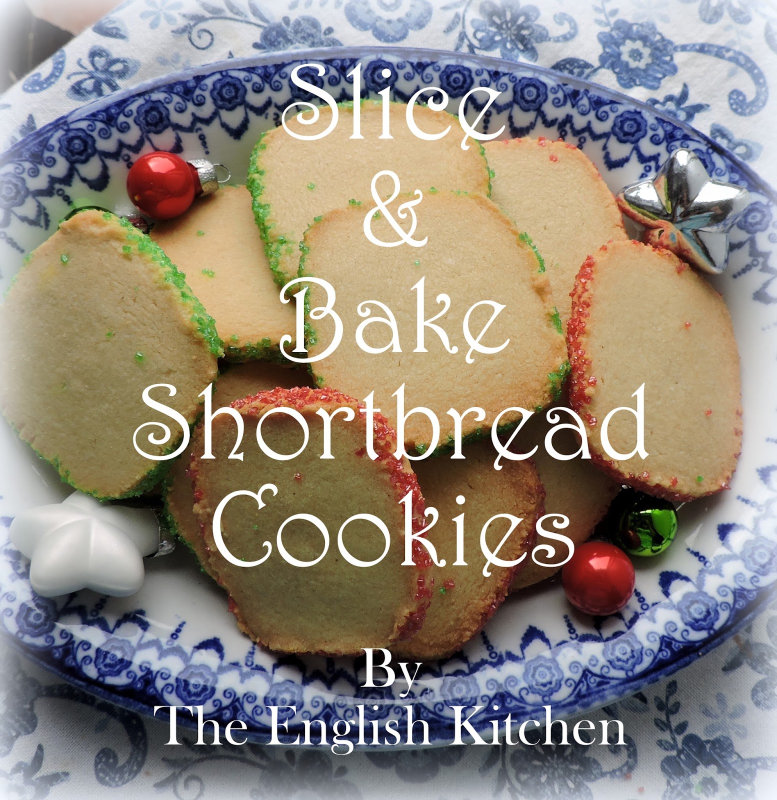 Holiday Shortbread Cookies | The English Kitchen