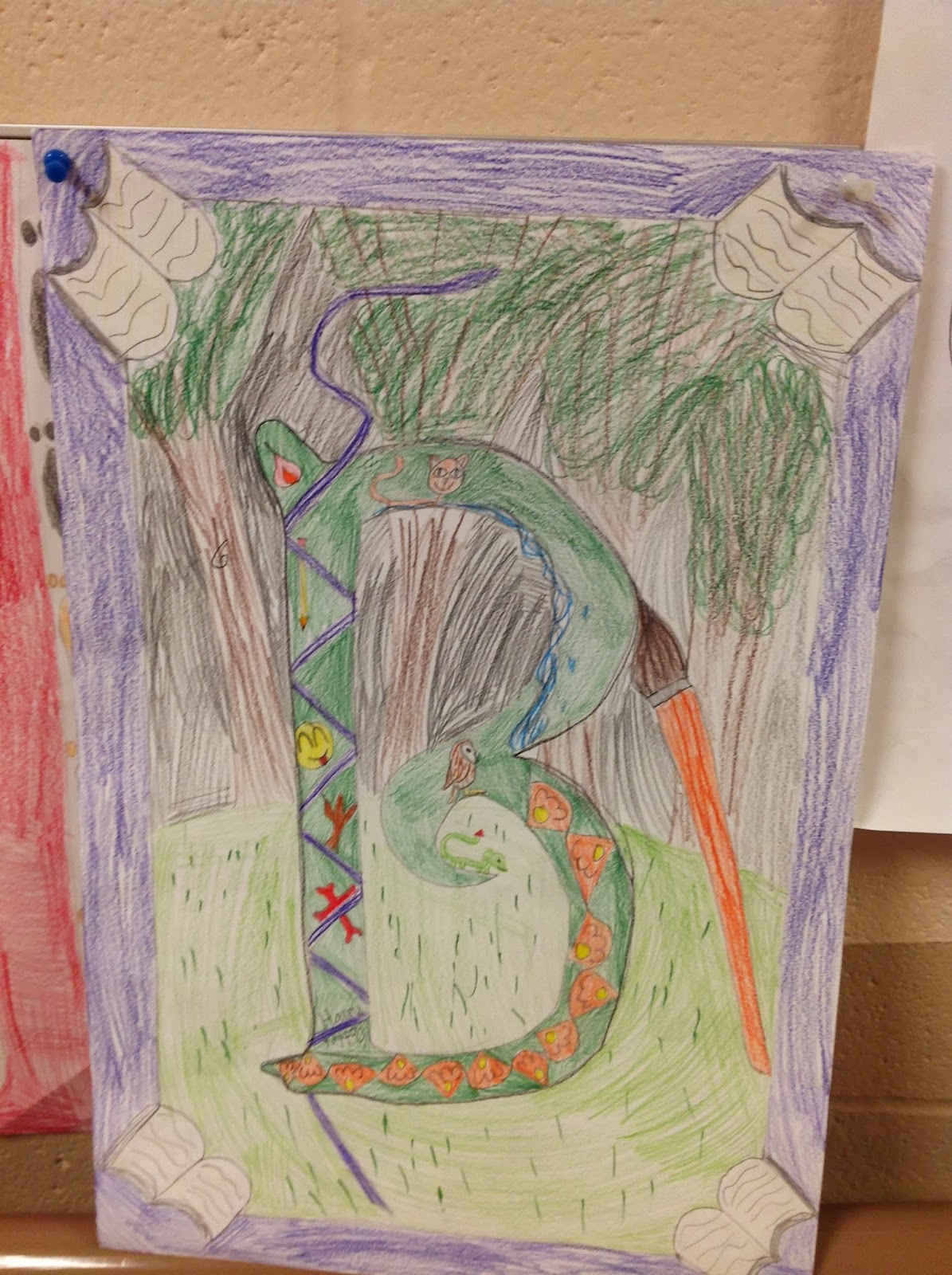 Miss Arty Pants: Illuminated Letters