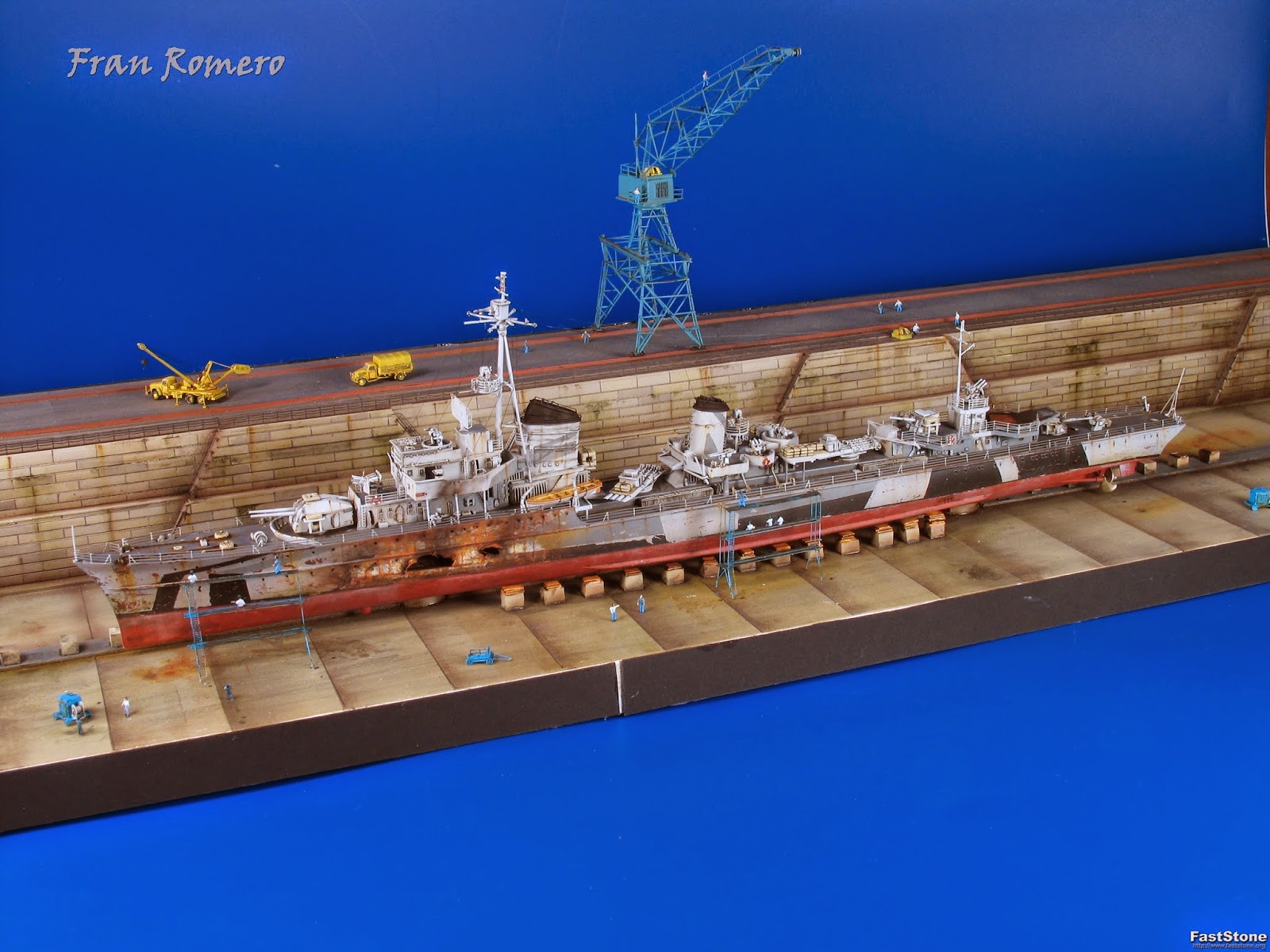 Ship Models by Fran Romero: galería final German destroyer Z 39
