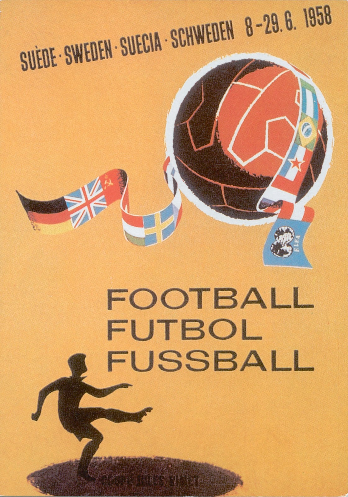 Official FIFA World Cup Posters From 1930-1994 ~ Vintage Everyday