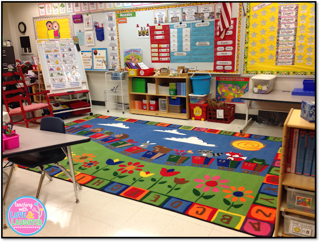 Teaching With Love and Laughter: Classroom Carpet Giveaway