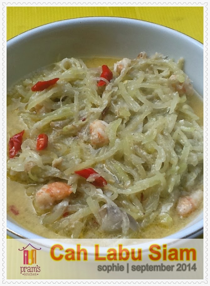 kuliner: Cah Labu Siam