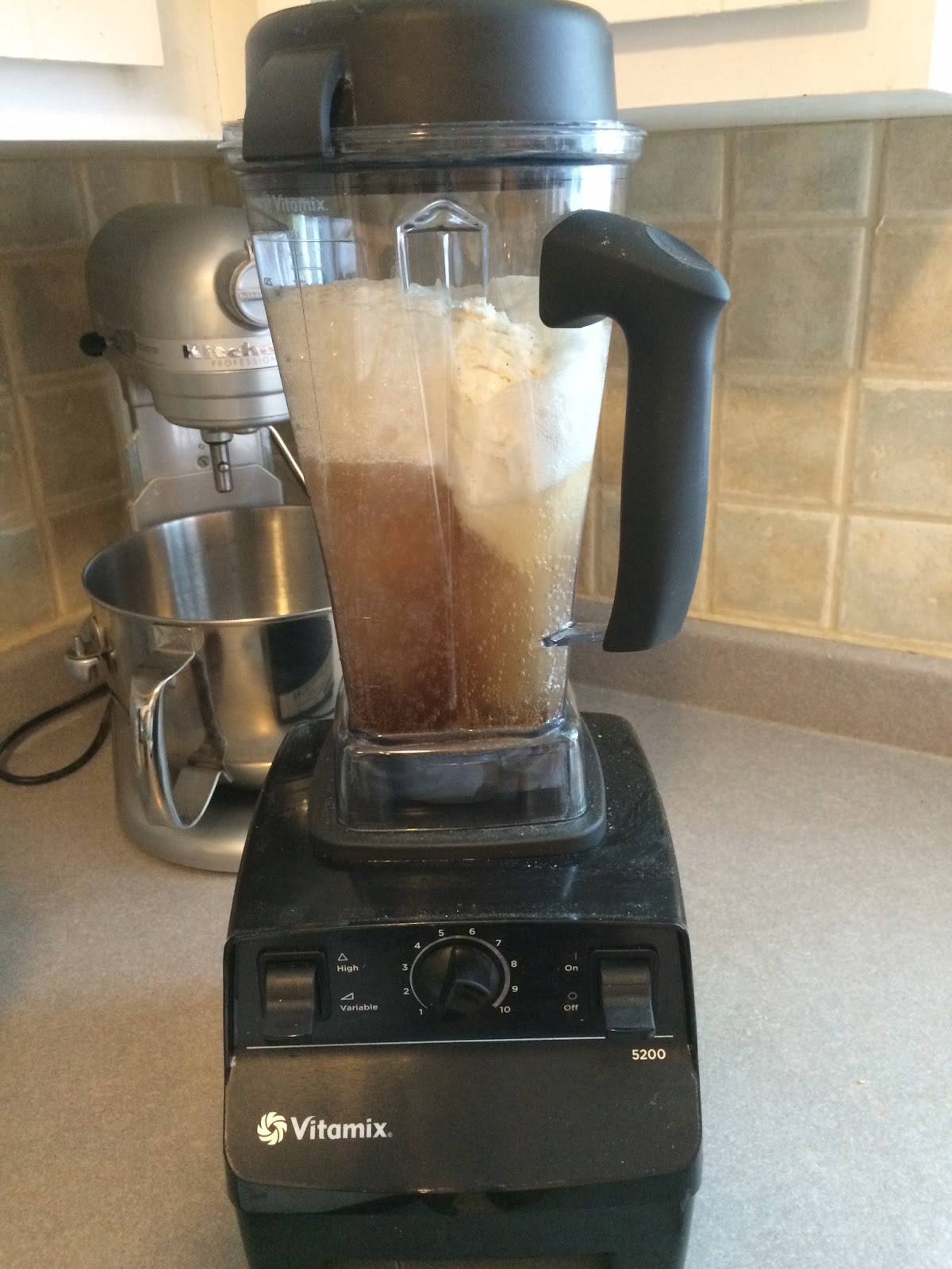 J Bird Baker: Blended Vernors (Ginger Ale) Float