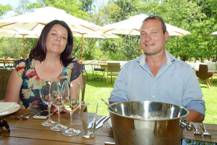 .: The launch of Bellevue’s 1953 Pinotage and new restaurant.