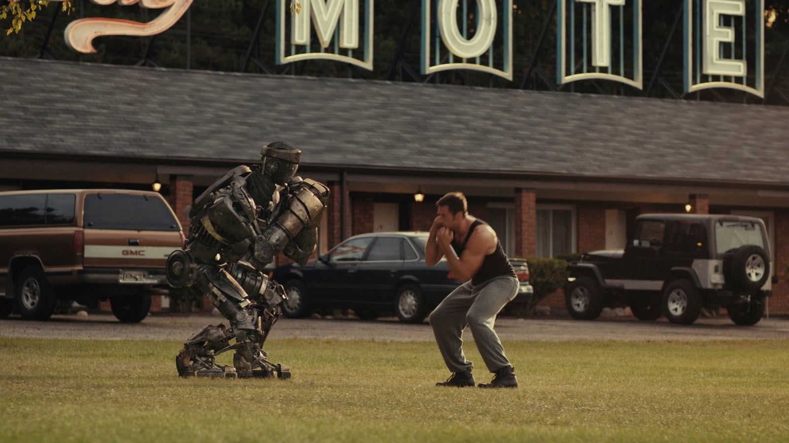 Real Steel Film Review - Blue Image