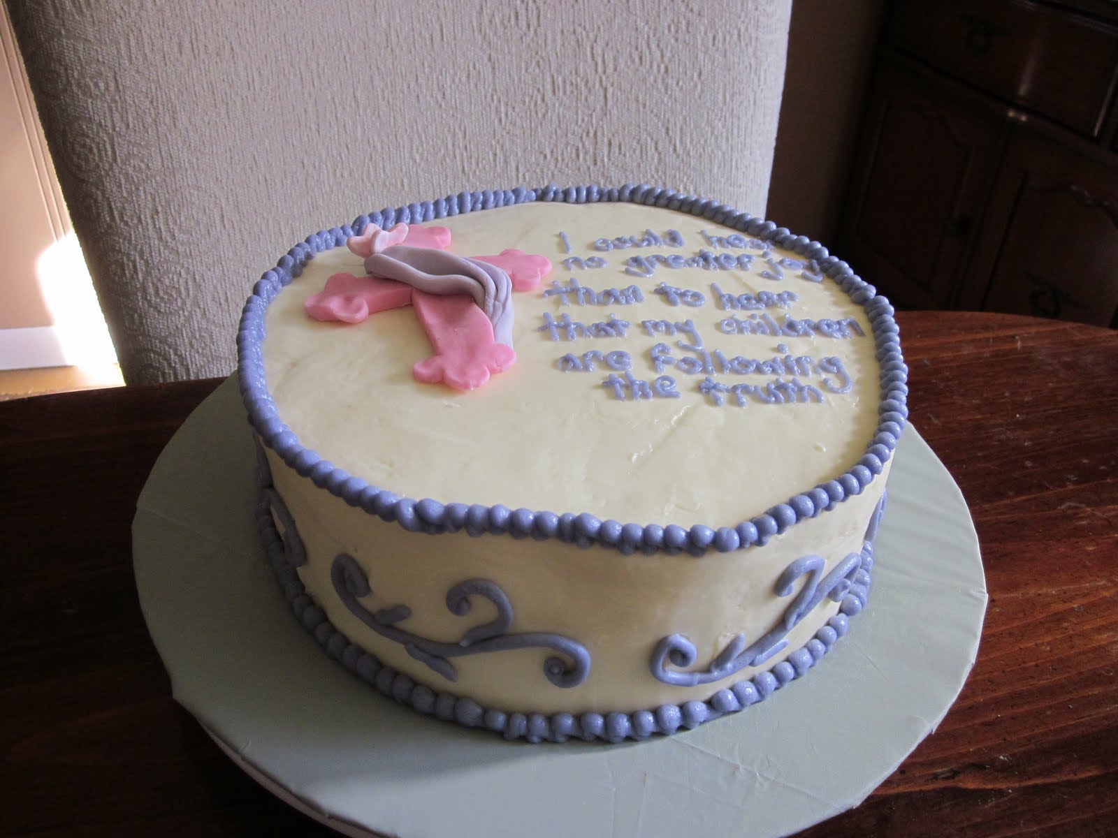 Second Generation Cake Design: 100th Cake - Baby Dedication Cake