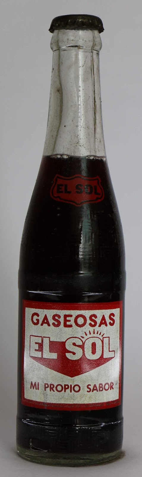 COLECCION BOTELLAS GASEOSAS COLOMBIA: SOL