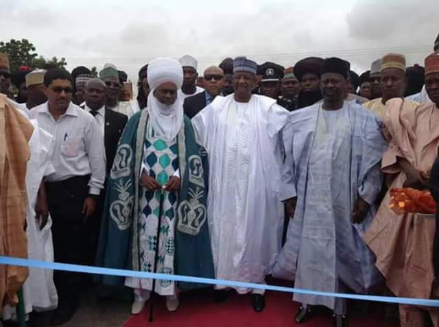Photos: Governor Dankwambo names road after Maiduguri billionaire ...