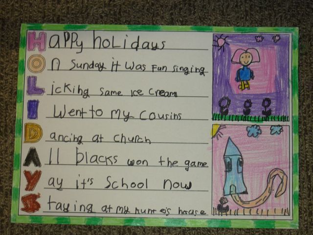 Miss Baker s Beaut Bunch Look At Our Holiday Acrostic Poems Miss Baker s Beaut Bunch Look At Our Holiday Acrostic Poems