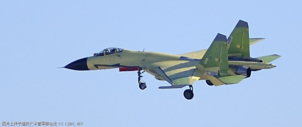 China Defense Blog: PL-10 AAM spotted on a J-11B