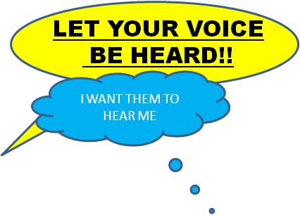 Let your voice be heard by the world
