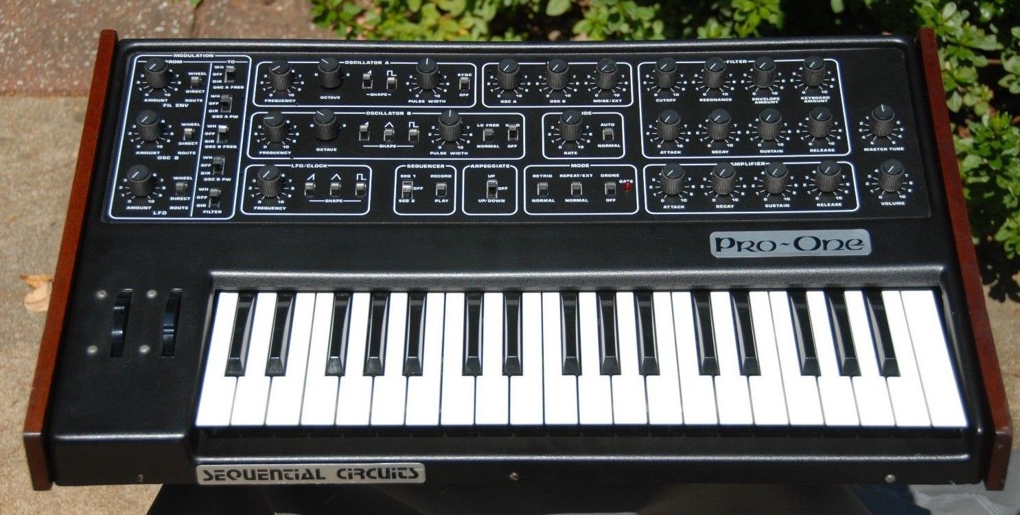 MATRIXSYNTH: Vintage Sequential Circuits Pro One Analog Synthesizer J ...