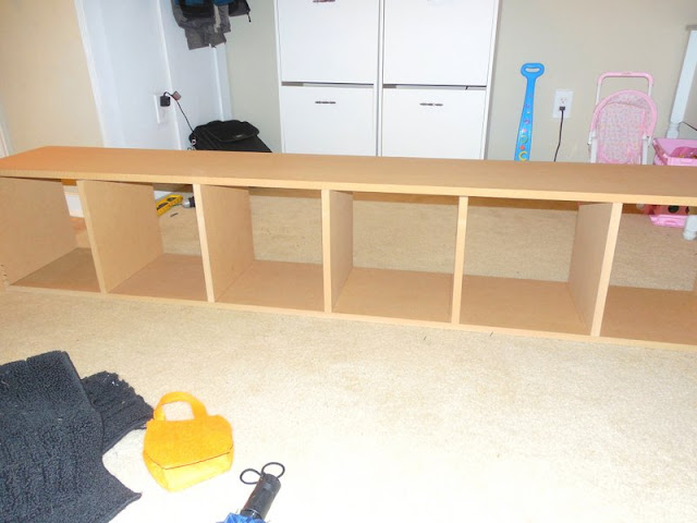 LoveOlympiaJune: Putting The Bench Together--The Process