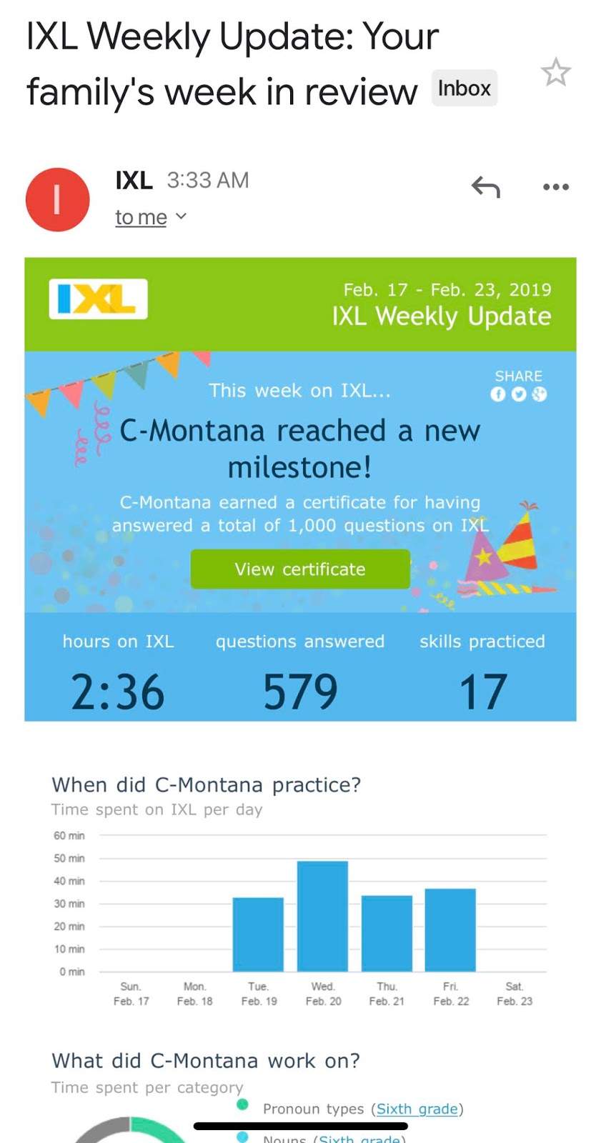A Stable Beginning: Immersive, adaptive learning from IXL ~ a TOS review