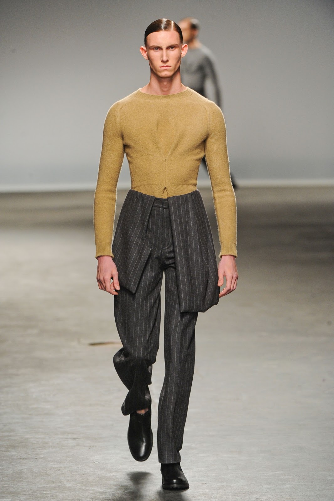 First Runway - men board: Harrison Sullivan