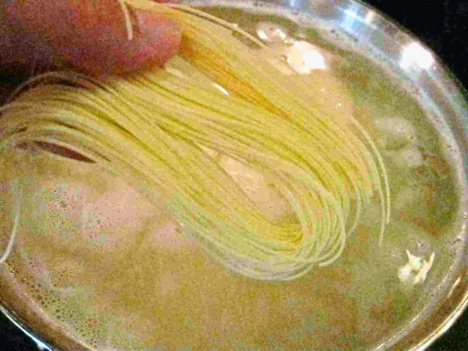 Recipes for Tom: Yakinasu-iri nyumen / warm somen noodles and grilled ...