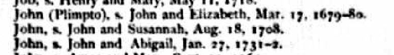 Genea-Musings: 52 Ancestors - Week 197: #276 John Plimpton (1708-1756 ...