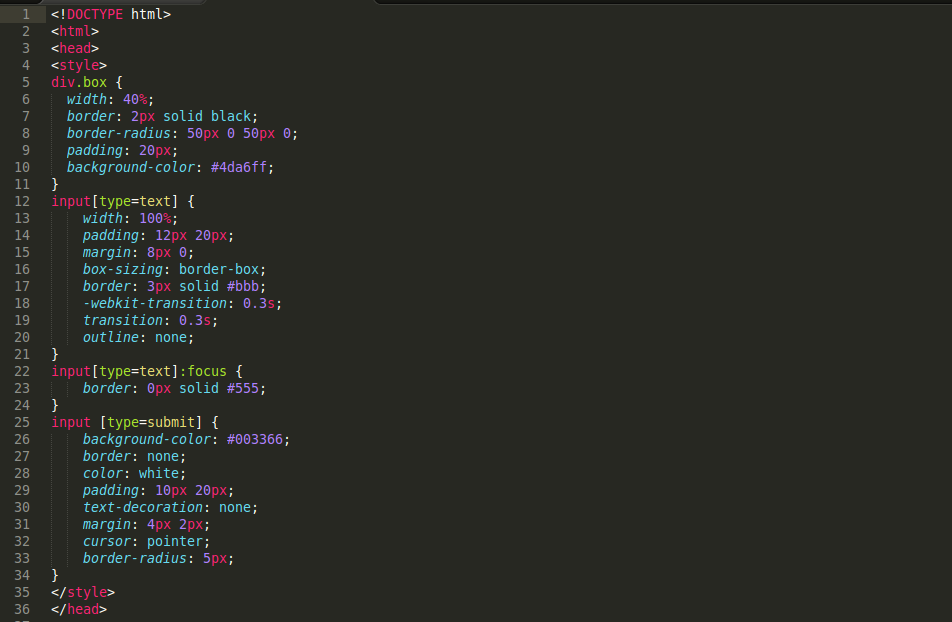 For Your Information: CSS : Membuat Form Dengan CSS