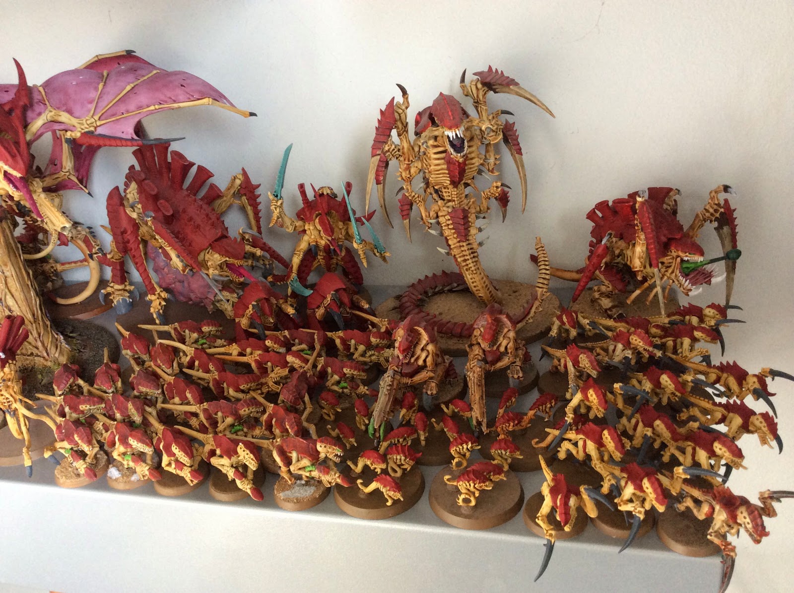 Codex Imperialis: Tyranid army painted