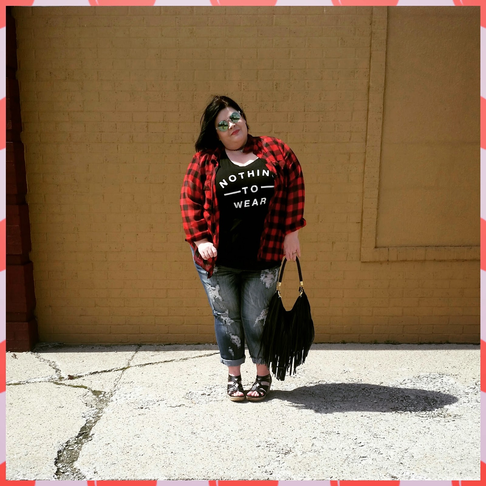 TheStyleSupreme: Casual Plus Size OOTD: Boyfriend Jeans