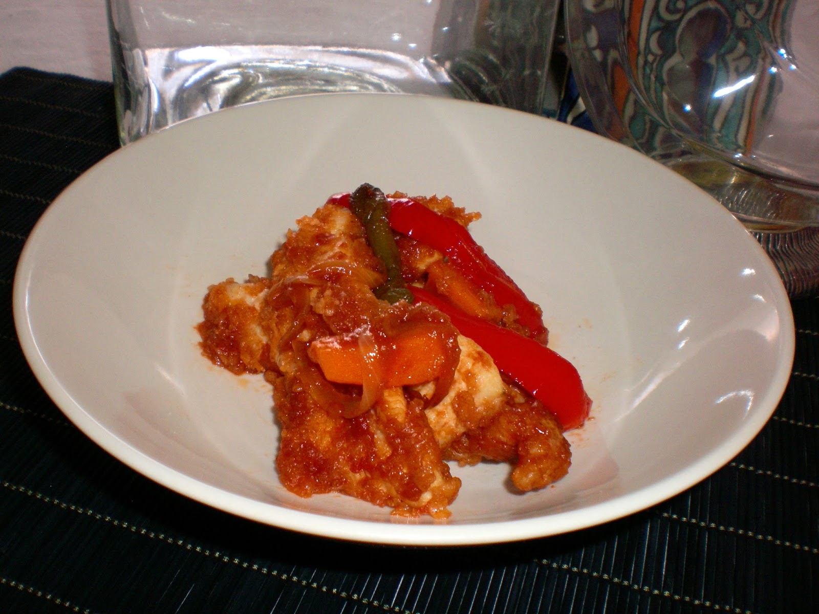 PECHUGA DE POLLO AGRIDULCE