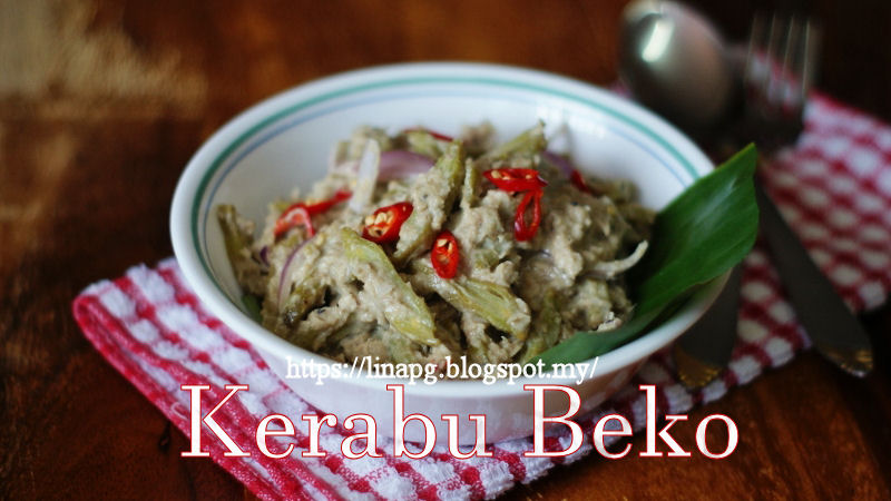 Kerabu Beko Sedap Dan Unik Rasanya - TERATAK MUTIARA KASIH