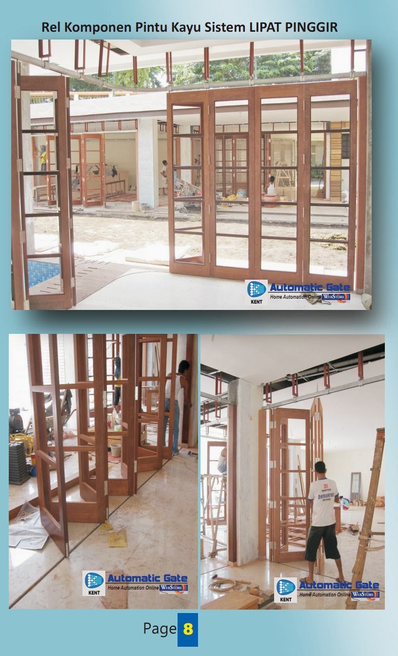 Pintu Partisi Kayu - Sekat Melipat: Alf: 2 - Rel Komponen Pintu SISTEM ...