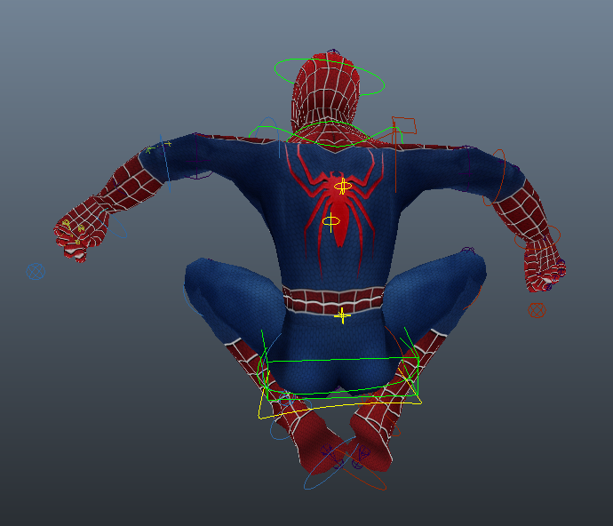 3DPF: Project 1 - Spiderman Poses