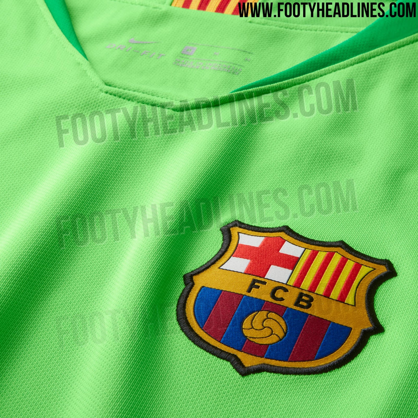 Ugly Box For the Beko Logo | 3 FC Barcelona 18-19 Goalkeeper Kits ...