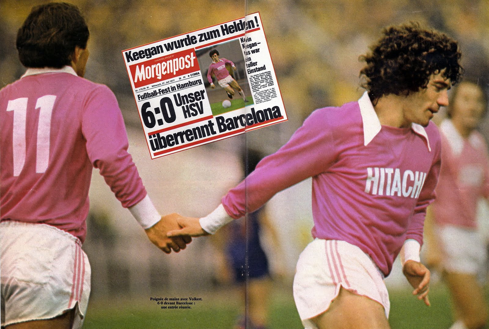 MATCH REPLAY. Le jour où... Kevin Keegan débute à Hambourg.