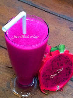 Cara membuat jus buah naga