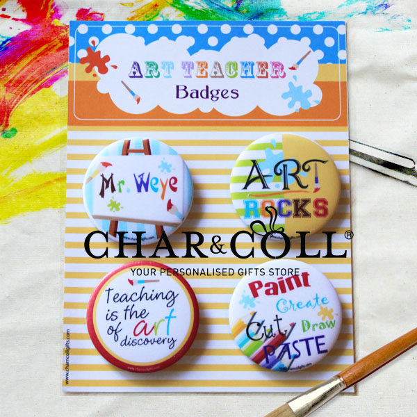 Personalized Store: Best Teacher Badges