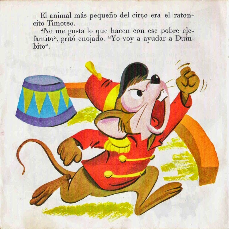 Cuentos infantiles: Dumbo. Cuento ilustrado.
