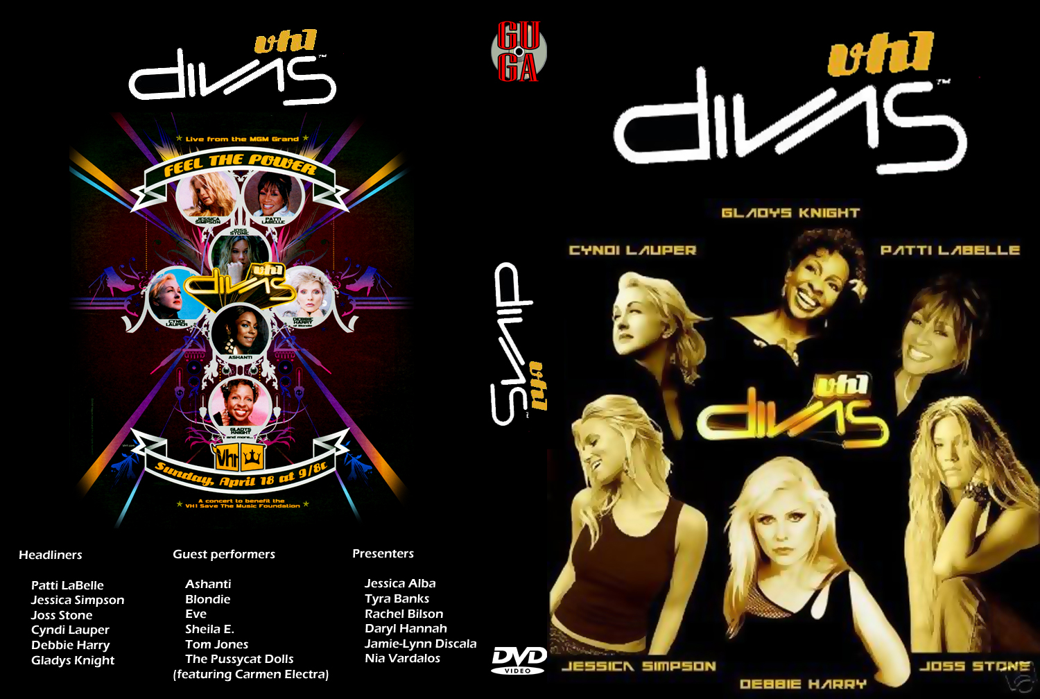 Guga DVDs: DVDs VH1 Divas Live