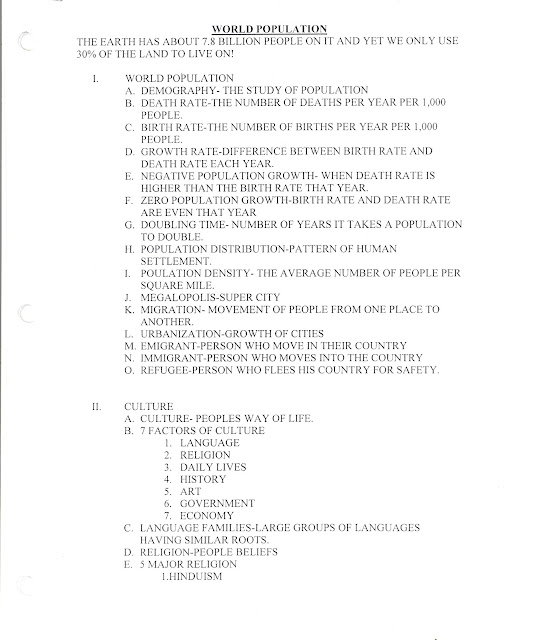 Mr. E's World Geography Page: World Geography 2017 - Chapter 2 ...