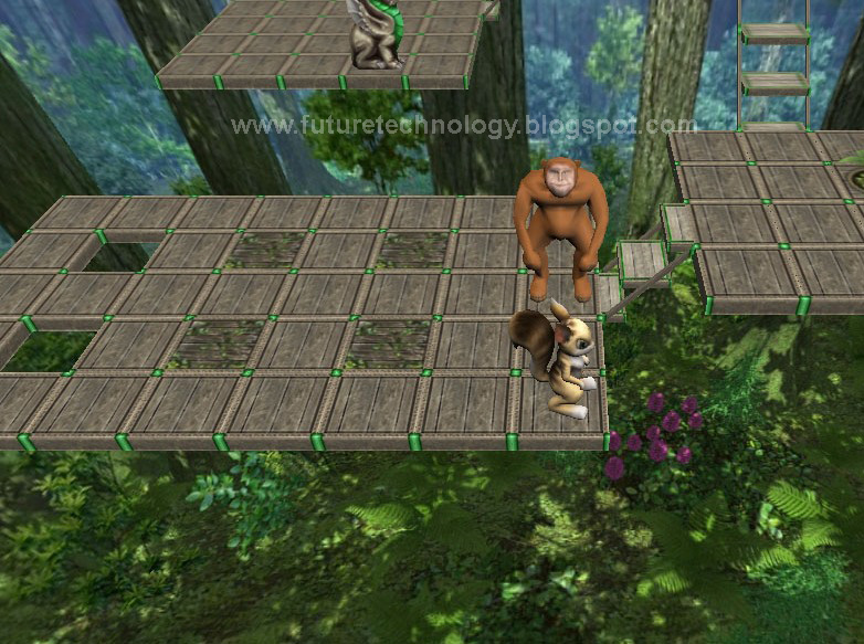 FUTURE TECHNOLOGY: Jumping Squirrel 3D Game