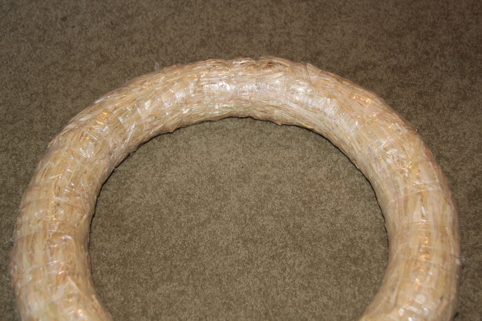 Beyond Betavia: Make an Autumn Raffia Wreath