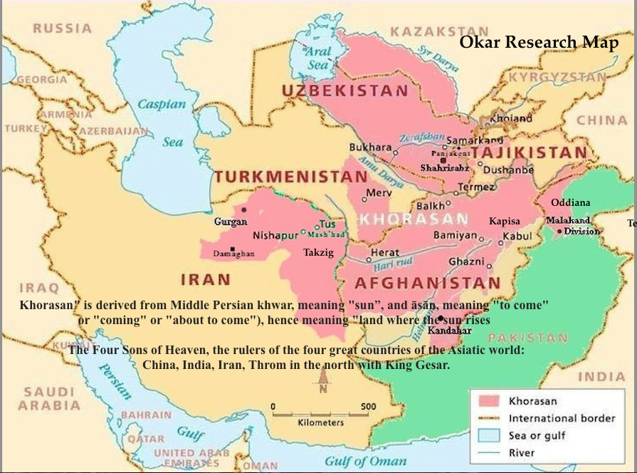 Okar Research: Ancient Central Asian Kingdoms & Shambala